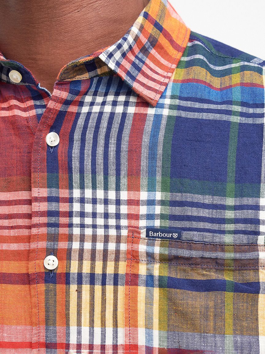 Weymouth マドラスチェック 半袖シャツ（レギュラーフィット）｜トップス｜バブアー公式オンラインストア（Barbour）