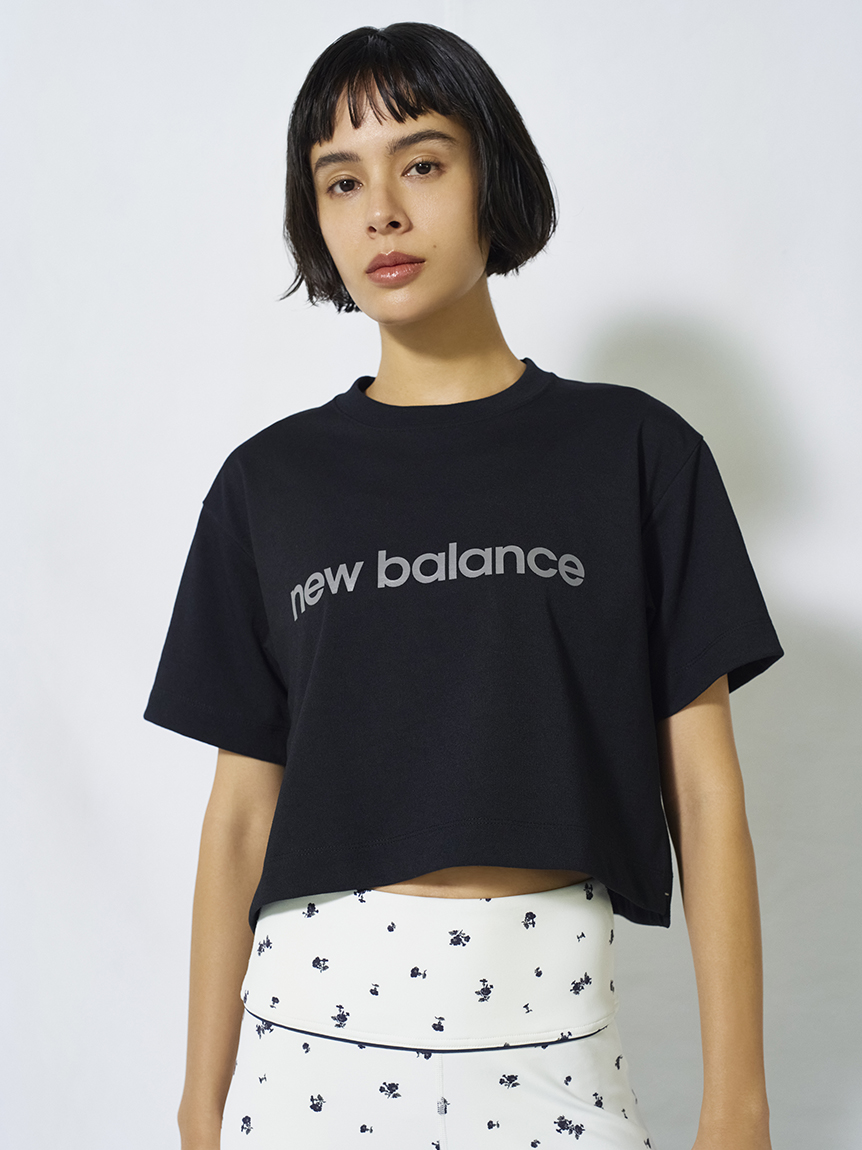 【New balance for emmi】9BOX Crop Tee with emmi(Tシャツ/カットソー)｜トップス｜emmi（エミ ...