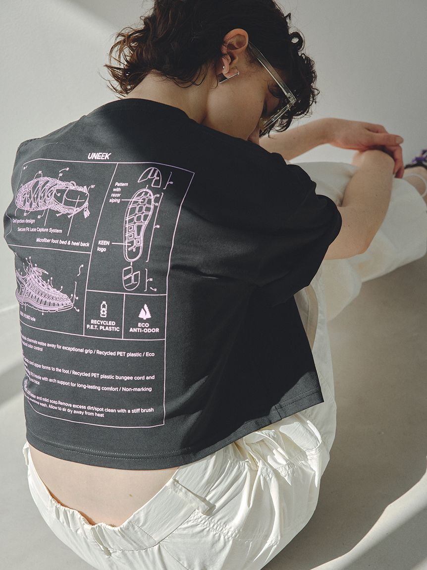 emmi×KEEN】EMMI SHORT LENGTH TE(Tシャツ/カットソー emmi×KEEN】EMMI SHORT LENGTH TE(Tシャツ/カットソー