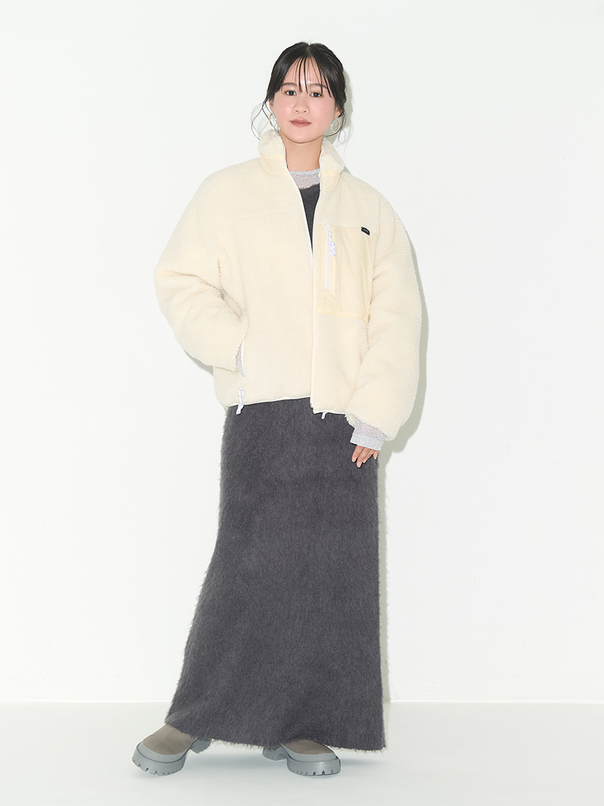 ラメシアーカットトップス(Tシャツ/カットソー)|トップス|emmi ラメシアーカットトップス(Tシャツ/カットソー)|トップス|emmi