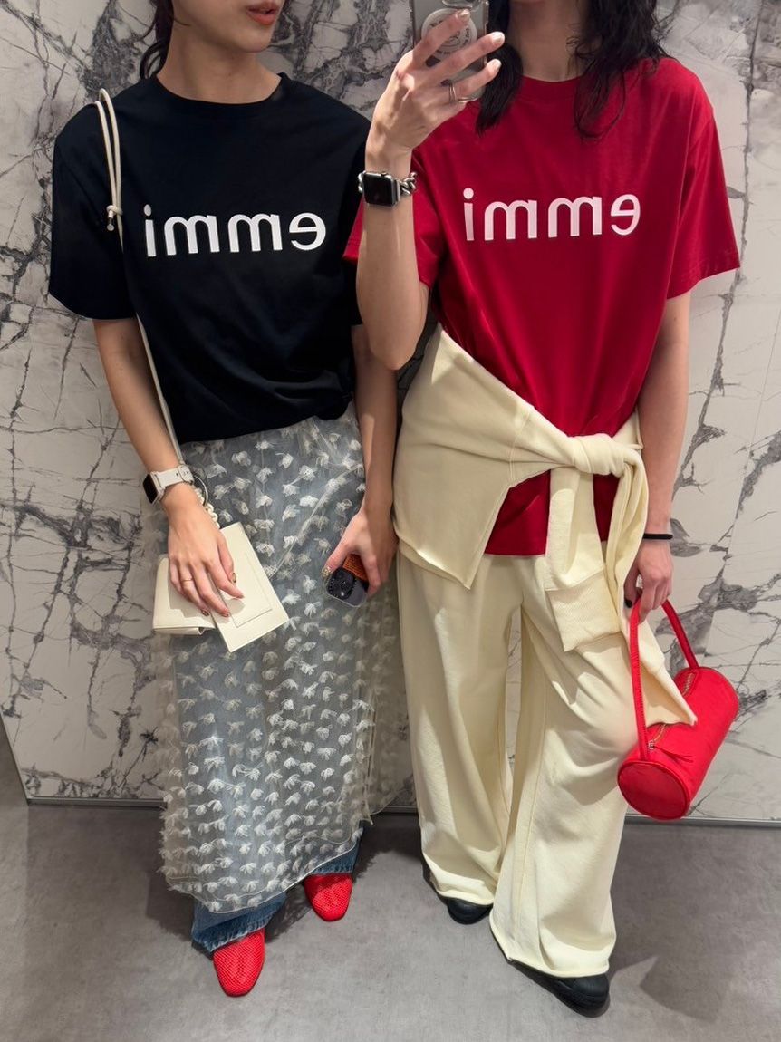 10th】【ONLINE限定カラー】eco emmiロゴTシャツ(Tシャツ 10th】【ONLINE限定カラー】eco emmiロゴTシャツ(Tシャツ