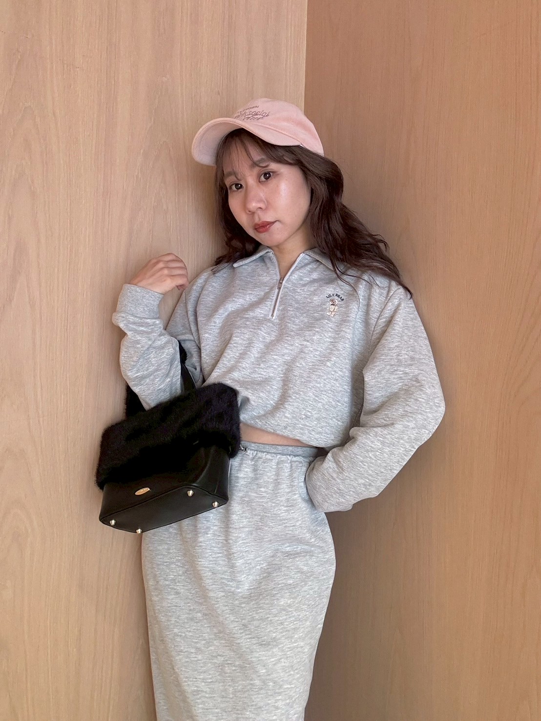 WEB限定カラー】ペンシルスウェットスカート(タイトスカート