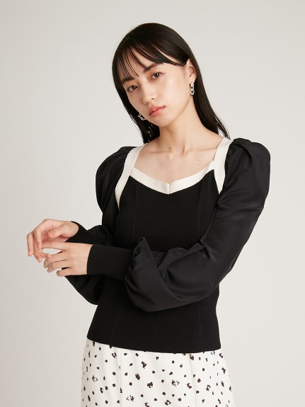 レディース snidel leeコラボニットプルオーバーの通販 by まぁ's shop｜スナイデルならラクマ - snidel コラボニッ